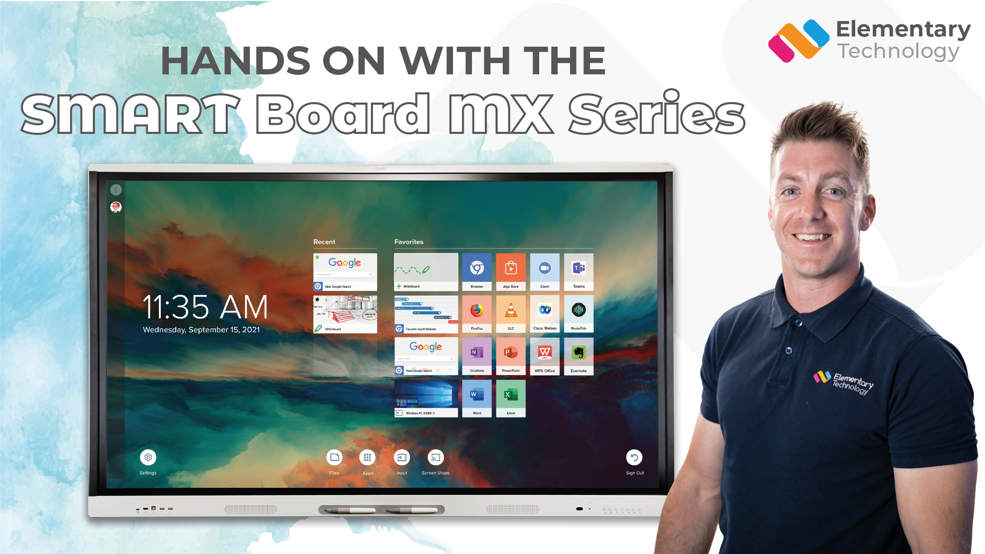 SMART MX Interactive Touchscreen